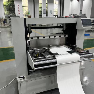 China Large Air Filter Paper Folding Machine Feeding Speed 1.5m Per Min Adjustable for sale
