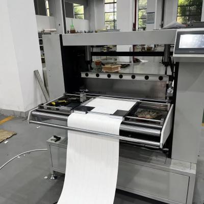 China Good Full-auto CNC Knife Air Filter High Speed Paper Pleating Production Line for sale