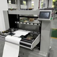 China Semi-auto HEPA High Temperature Resistant Filter Mini Pleating Production Line for sale