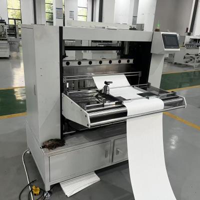China High Temperature Filter Paper Pleating Machine Adjustable Height 600mm for sale