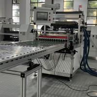 China Glass Fiber Paper Pleating Machine Line Replacing Glue Line for sale