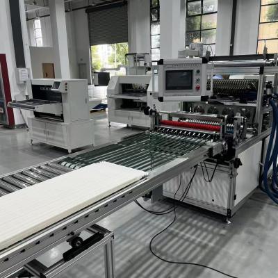 China 400mm Glue Air Filter Manufacturing Machine 220V Single Phase for sale