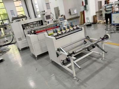 China Automatic Air Hepa Filter Paper Making Machine Knife Mini Pleating Style Folding Machine for sale
