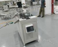 China Smart Cross Cut Edge Banding Machine With Touch Screen Adjustable Cutting Depth for sale