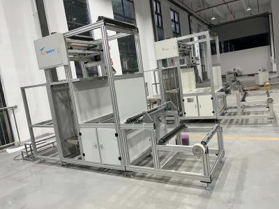 China Precision Paper Folding Machine For Oil Filter Cartridges Adjustable Fold Length for sale
