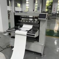 China Full Automation Knife Paper Pleating Machine Adjustable Speed for sale