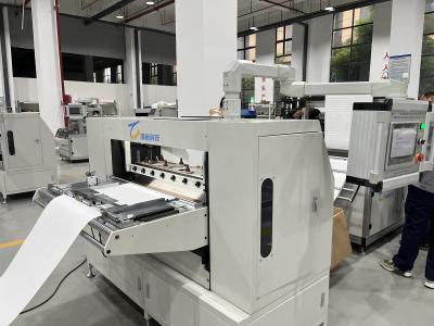 China Knife Blade cutting Folding Pleating Production Line Oil Fuel Filters Making Machines Automatic CNC Knife Paper Folding Product Line for sale