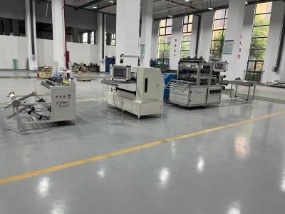 China 380V / 50HZ HEPA Filter Pleating Machine Customized Knife Pleating Machine for sale