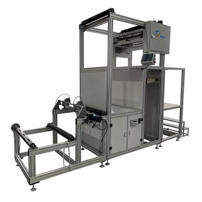 China Clapboard Pleating Hepa Glass Fiber Machine Filter Paper Folding Machine With Partition for sale