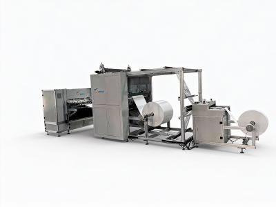 China High Temperature Resistant Glass Fiber Filter Paper Folding Production Line for sale