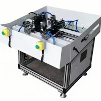 China Air Conditioner Filter Trimming Edge Machine Four Sides Cutting for sale
