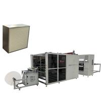 China 300mm Pleat Height High-tempurture Fiberglass Pleating Production Line for sale