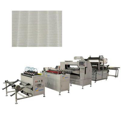 China Full-auto Knife Paper Pleating And Glue Production Line Air Filter Production Line for sale
