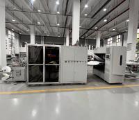 China 300mm Pleat Height High-Temperature Resistant Glass Fiber Filter Paper Folding Production Line for sale