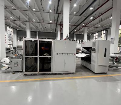 China 300mm Pleat Height High-Temperature Resistant Glass Fiber Filter Paper Folding Production Line for sale