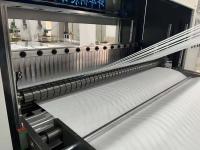 China High-Temperature Resistant Glass Fiber Filter Paper Folding Production Line for sale