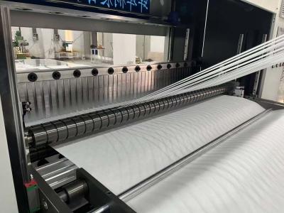 China High-Temperature Resistant Glass Fiber Filter Paper Folding Production Line for sale