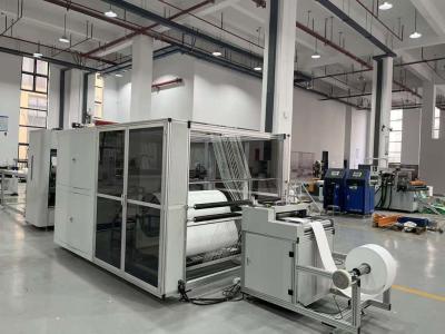 China High-Temperature Resistant Glass Fiber Filter Paper Folding Production Line for sale