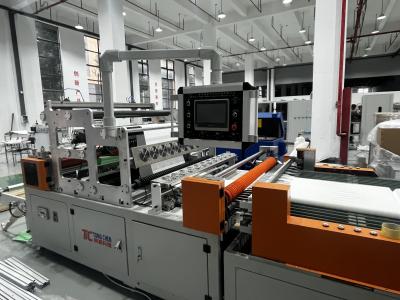 China 300mm Pleat Height  Automatic Pleating And Gluing Production Line For Air Filter for sale