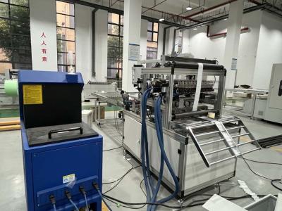 China Full-auto Servo Motor Stainless Steel Frame Filter PP Gluing Machine for sale