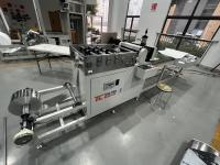 China 350mm HEPA Filter Corrugating Machine Used For Aluminum Foil Forming for sale