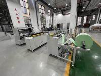 China High Efficiency Full Auto Pleating Production Liner Paper Folding Machine For Filter for sale