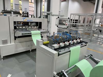 China Stable Output Easy Operation Filter Folding Gluing Production Line Supporting Long-Time Continuous Operation for sale