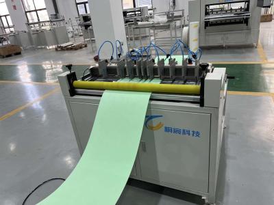 China Electric Filter Pre Slitting Machine For Small Medium Factories for sale