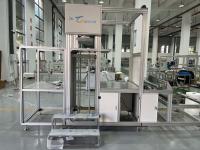 China Super-Fine and Highly-Efficient Fiberglass Pleating Machine With Partitions for Cleanroom Environments and Laboratory use for sale