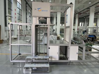 China Super-Fine and Highly-Efficient Fiberglass Pleating Machine With Partitions for Cleanroom Environments and Laboratory use for sale