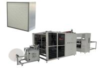 China PLC Controlled Modular Fiberglass Filter Folding Production Line for Industrial Ventilation Systems With Flexible Customization for sale