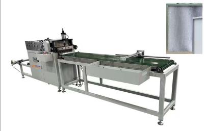 China Full-Auto With Partitions Aluminium Pleating Manufacturing Machinery for High-Capacity Operations and High-Volume Production for sale