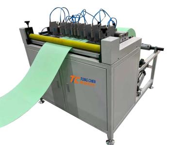China Heavy-Duty for Demanding Industrial Environments Filter Production Equipment Pre-slitting Machine for Precision Air Filtration for sale