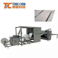 China Automatic Folding Machine for High-Temp Glass Fiber Filter Paper Industrial Air Purification Production Line for sale