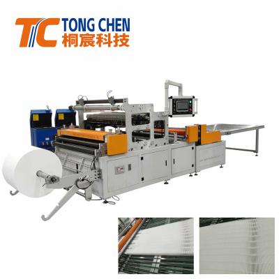 China Customized Auto Gluing Solution for 300mm HEPA Mini Filters Fiberglass Pleating Manufacturing Line for sale