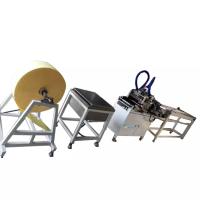 China Panel Servo Paper Pleating Production Line Square Air Filter Pleating machine for sale