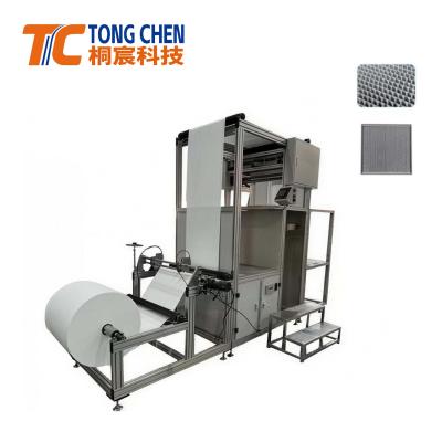 China Aluminum Foil Partitioned Glass Fiber HEPA Filter Paper Auto Folding Production Line for sale