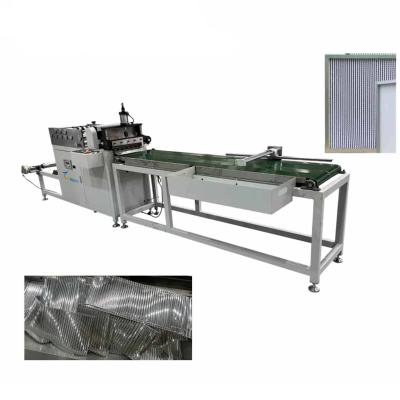 China Filter Element Special Corrugated Forming Machine for Aluminum Foil and Paper Foil Production for sale