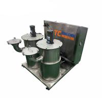 China Full Automatic AB Two Component Filter Precision Gluing Machine with Gear & Motor Steel Construction 1 Year Warranty for sale