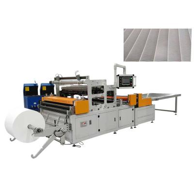 China 300mm Pleating Height Fiberglass HEPA Mini Filter Pleating and Gluing Fully Automatic Production Line for sale