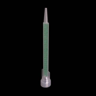 China ML08-F24S Green Static Mixer with 8.78mm Element Diameter and 176.9mm Total Length for Two-Component Adhesives for sale