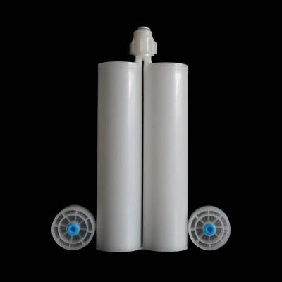 China JAPI DC-PP-600-1-1 Double Cartridge 600ml 1:1 Ratio PP/PE Material for Industrial Adhesive Dispensing for sale
