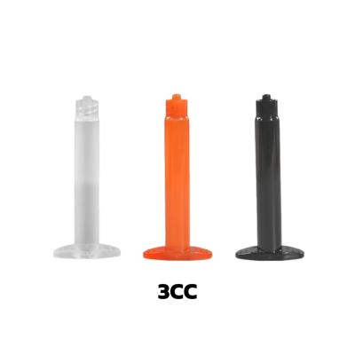 China American Style Dispensing Syringes 3CC 5CC 10CC 30CC 55CC Capacity with PP Material and Multiple Color Options for sale