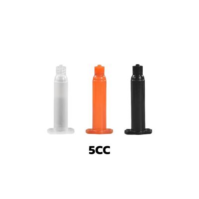 China JAPI American Style Dispensing Syringes 5CC with 14.5mm OD and 12.6mm ID for Precision Glue Applications for sale