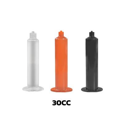 China American Style Dispensing Syringes 30CC with 118.5mm Length and 25.4mm OD for Precision Glue Application for sale