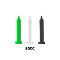 China Japan Style 50CC Dispensing Syringe Barrel with 162mm Length and 26mm OD for Precision Glue Applications for sale
