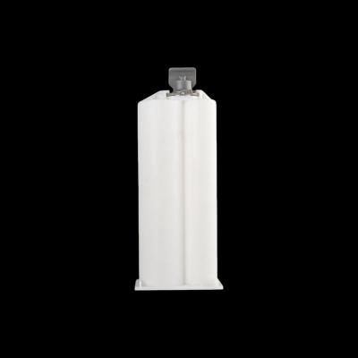 China JAPI DC-PP-50-2-1 PP Two-component Adhesive Cartridge 50ml Capacity with 2:1 Mixing Ratio for sale