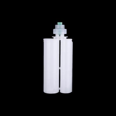 China JAPI DC-PP-200-2-1 PP Two-component Adhesive Cartridge 200ml with 2:1 Mixing Ratio for sale
