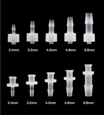 China Luer Lock Adapter Connectors 2.4mm to 6.4mm Male/Female Thread for Precision Fluid Dispensing Systems for sale