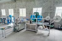 China 220v Disposable Non Woven Mask Making Machine  One Year Warranty for sale